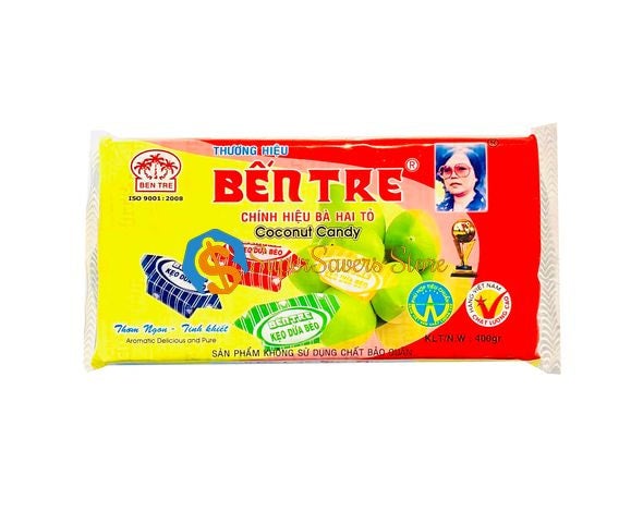 KEO DUA BEN TRE 400GR-COCONUT CANDY | www.supersaversstore.com.au